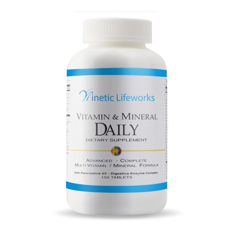 Daily Multi-Vitamin Mineral Formulation – 150 Tablets – KInetic Lifeworks Nutrition