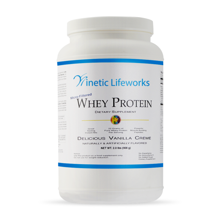 Pure Whey Protein – Micro Filtered Powder 2lbs – KInetic Lifeworks Nutrition